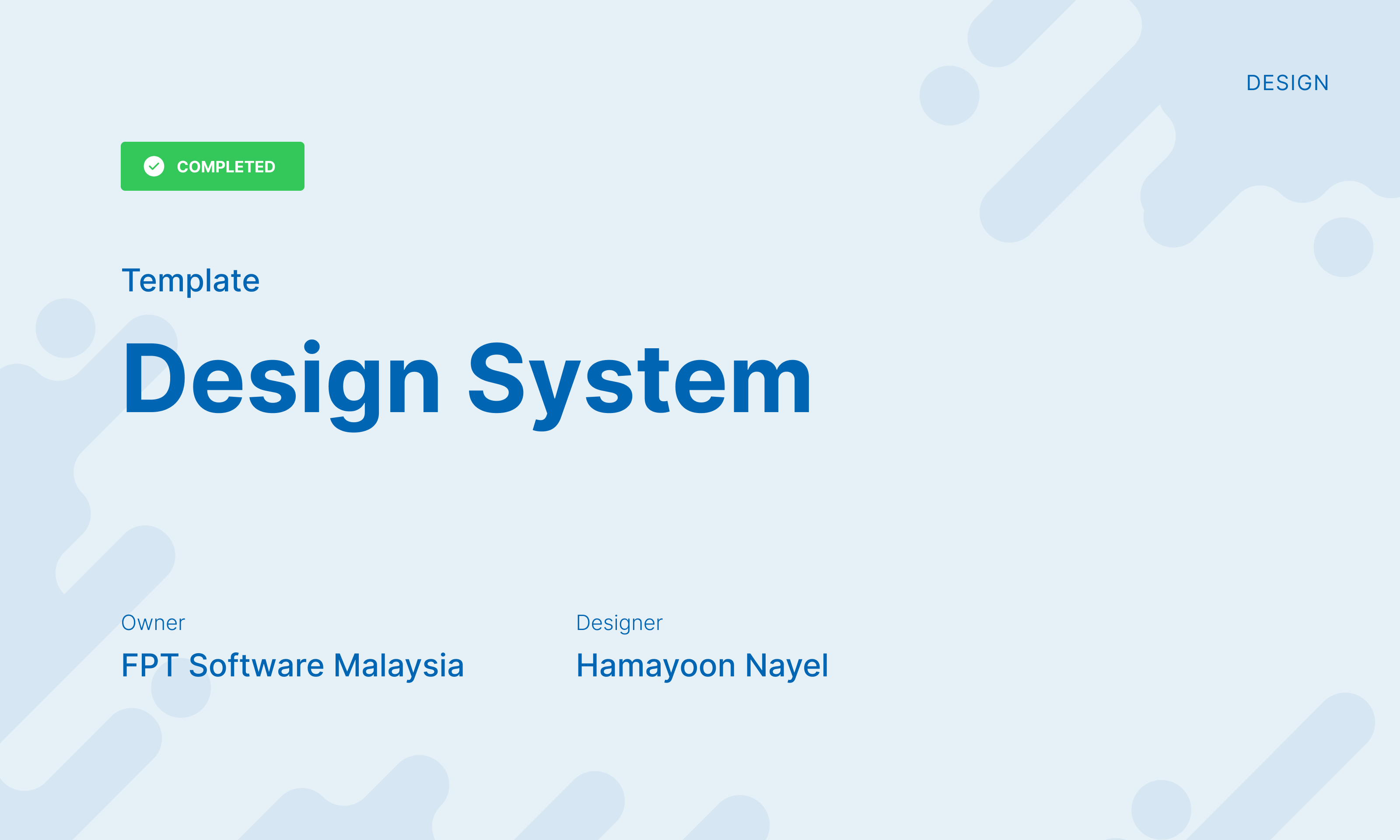 Hamayoon - Design System